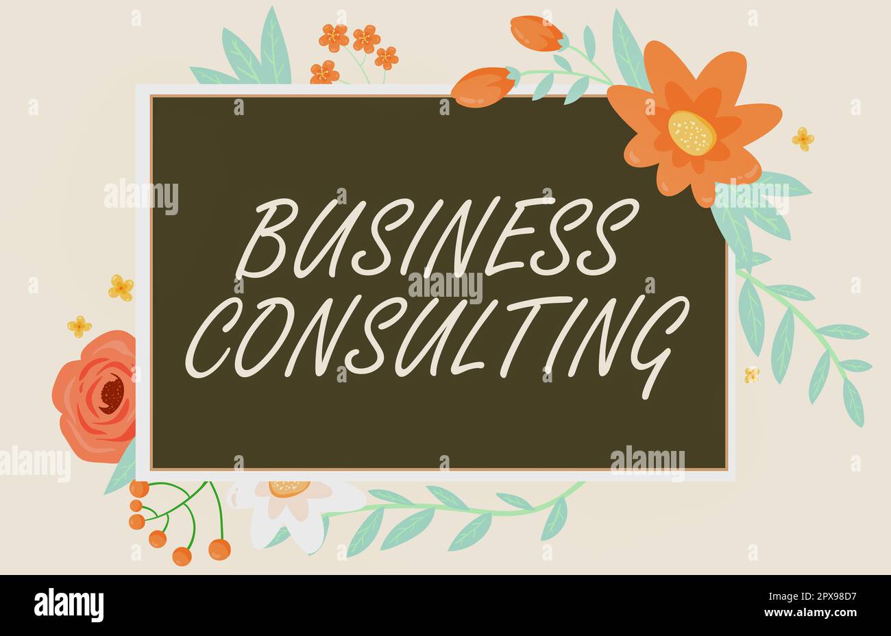 Inspiration showing sign Business Consulting, Business showcase Blends ...