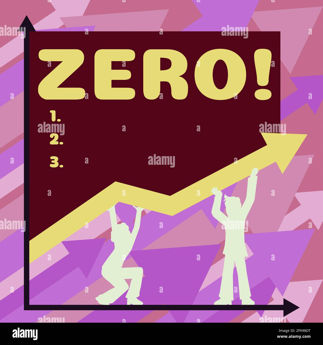 Text caption presenting Zero, Word for no quantity or number nought ...