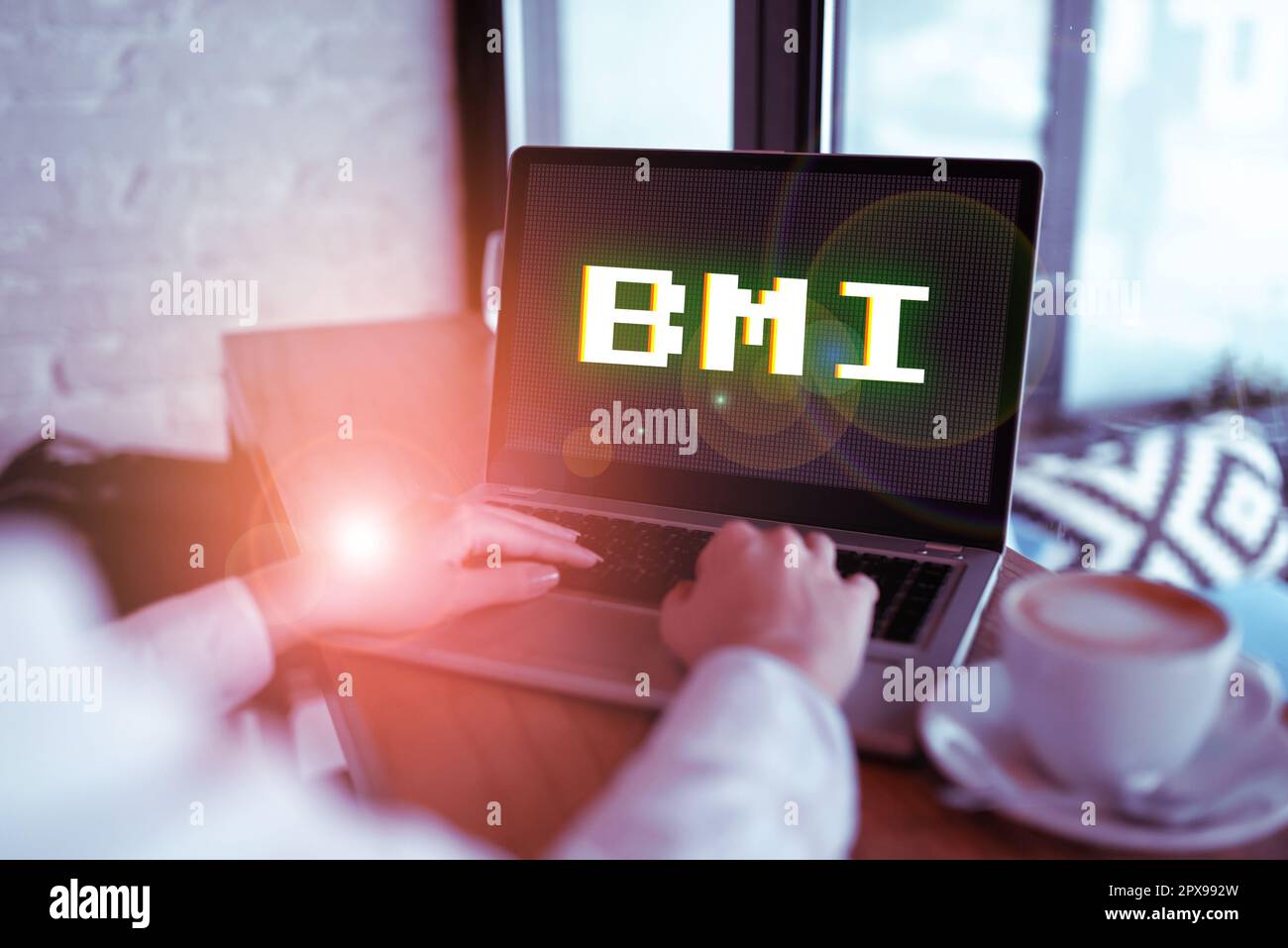 Sign displaying Bmi, Word for Method of estimating body fat levels ...