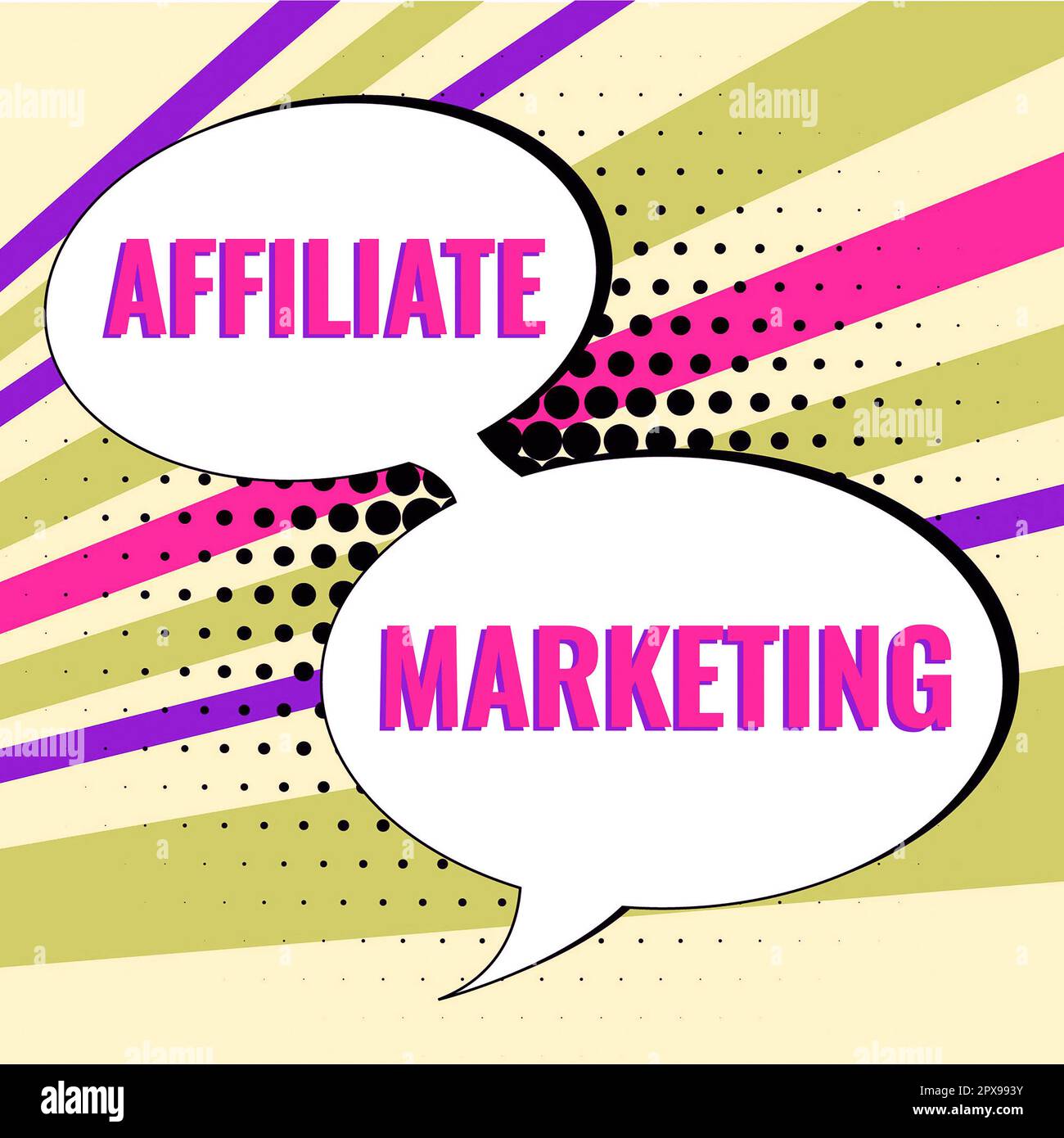 Handwriting text Affiliate Marketing, Business showcase Promoting ...