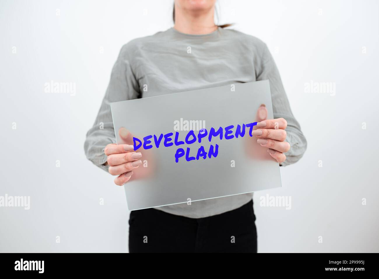 Writing displaying text Development Plan, Concept meaning the planning ...
