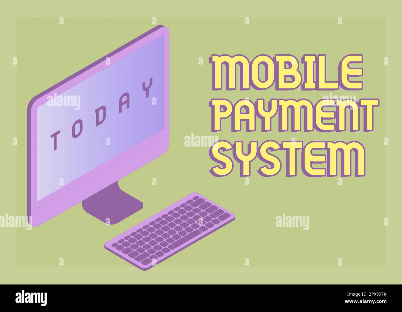 Handwriting text Mobile Payment System, Conceptual photo Payment ...