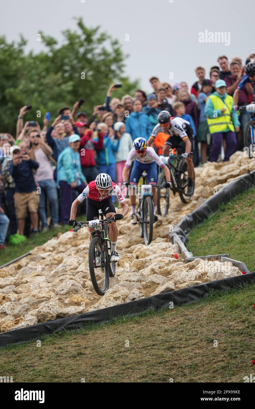 Joel Roth participating in the Mountain Bike at the 2022 Munich ...