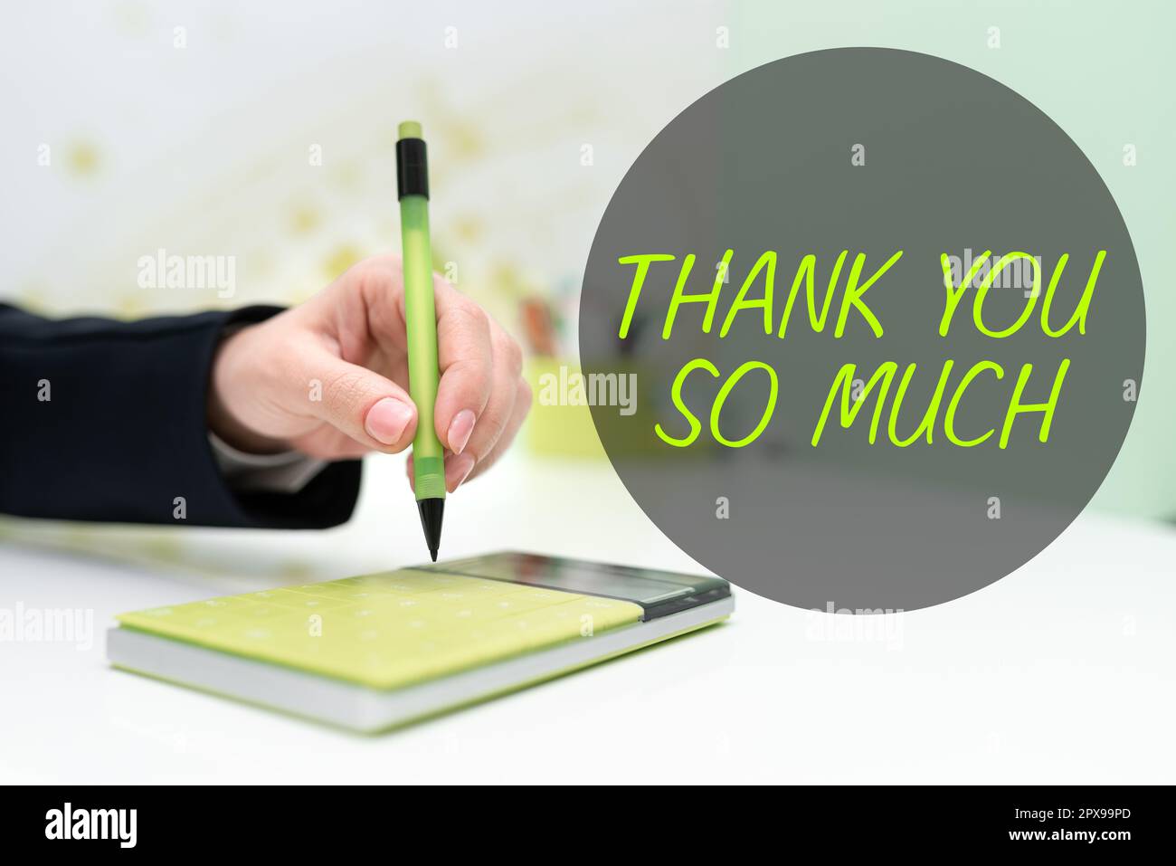 Text showing inspiration Thank You So Much, Business approach Expression of Gratitude Greetings ...