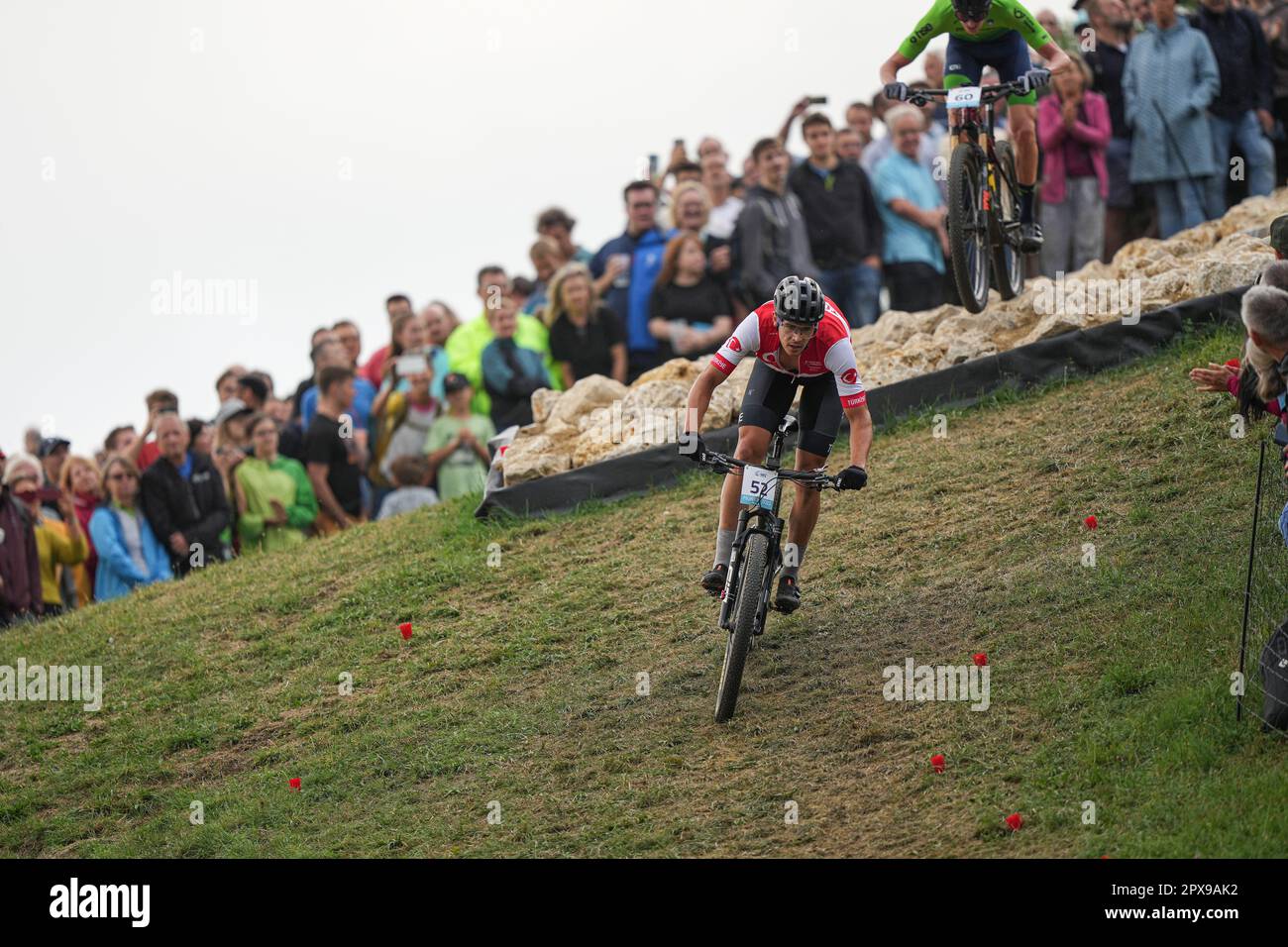 Serdar Anil Depe participating in the Mountain Bike at the 2022 Munich ...