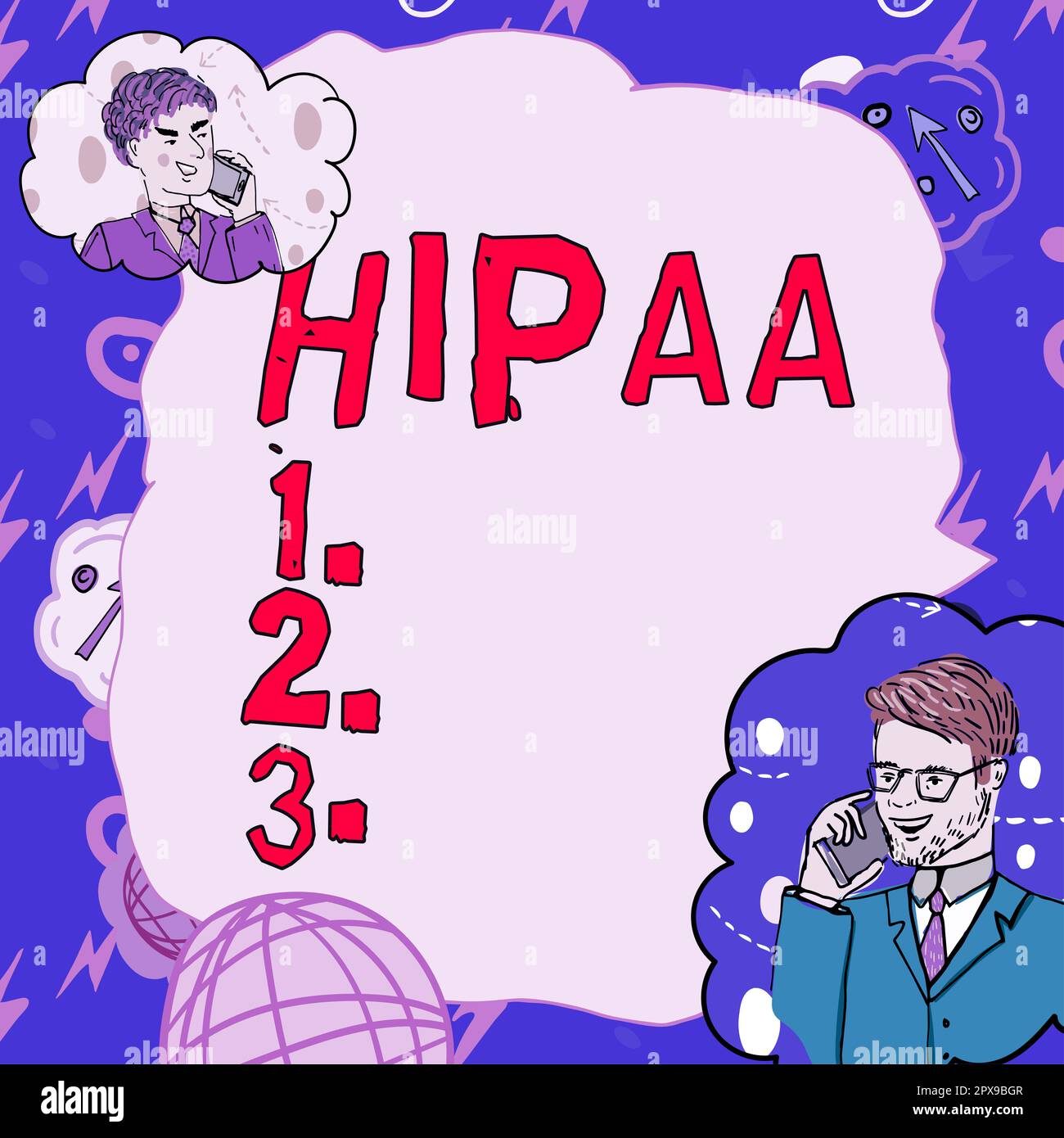 Conceptual caption Hipaa, Business approach Acronym stands for Health ...
