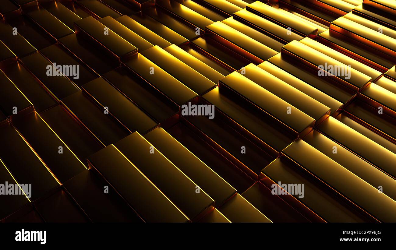 3d plates. Computer generated 3d render Stock Photo - Alamy