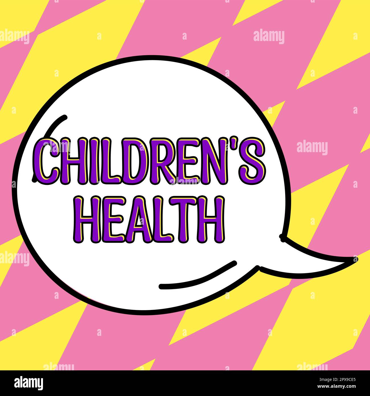 Inspiration showing sign Children's Health, Business overview kid ...