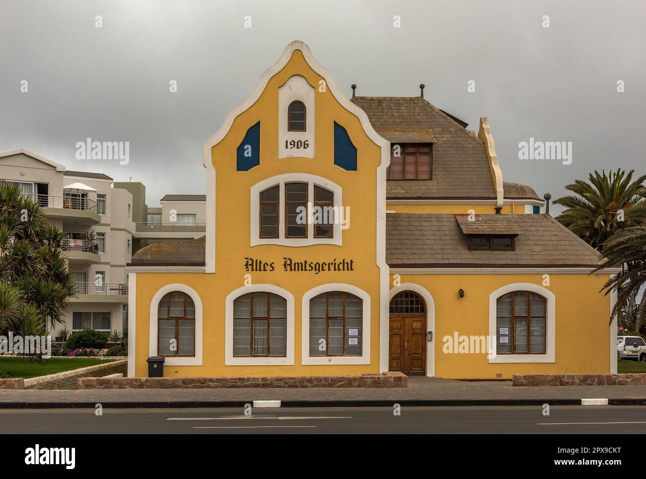 Old historic house in Swakopmund, Namibia Stock Photo - Alamy