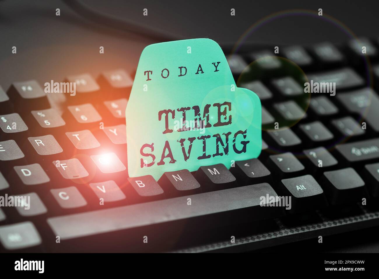 Sign displaying Time Saving, Business approach the act of reducing the ...