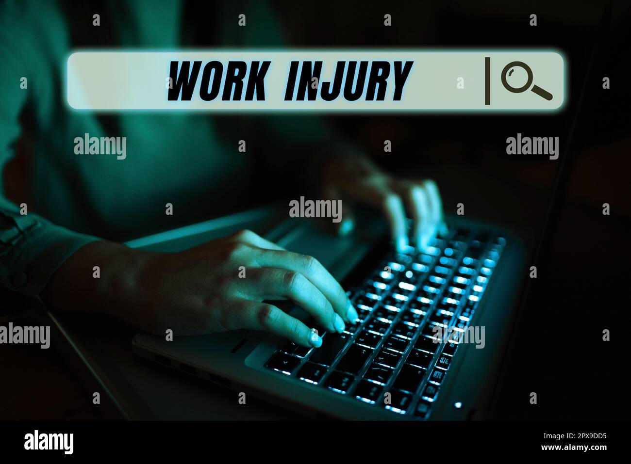 Writing displaying text Work Injury, Word Written on Accident in job ...
