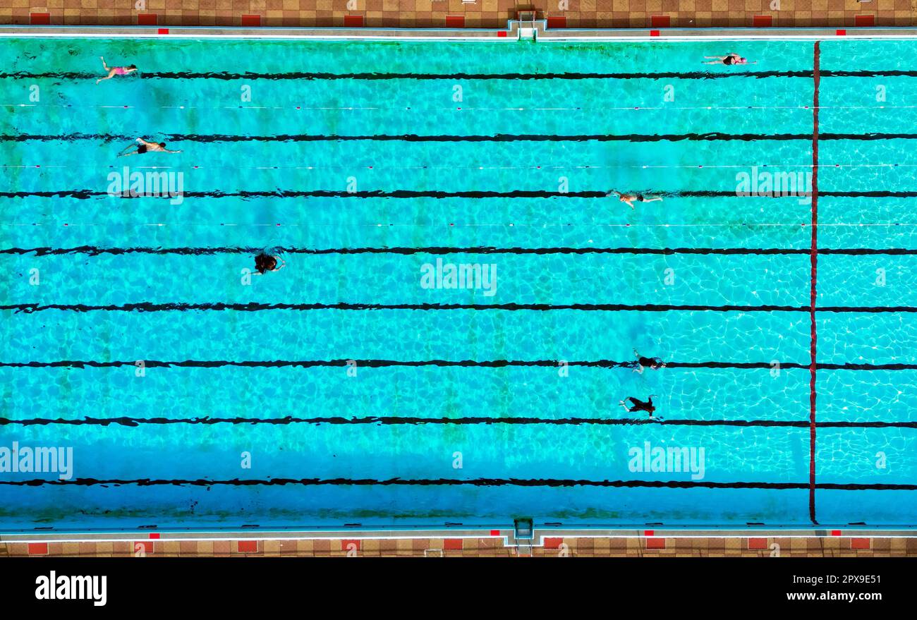 Peterborough swimming pool hi-res stock photography and images - Alamy