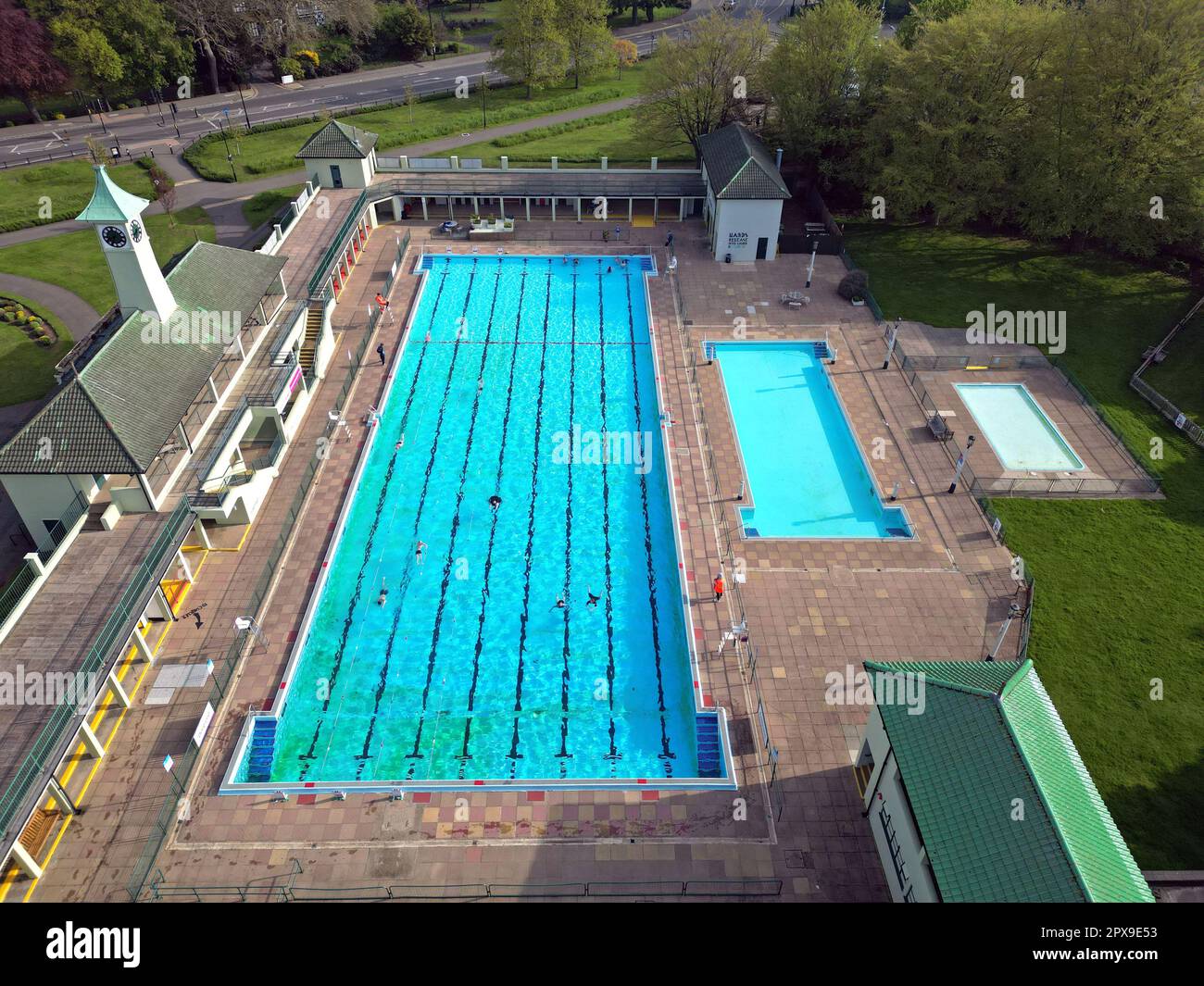 Peterborough swimming pool hi-res stock photography and images - Alamy