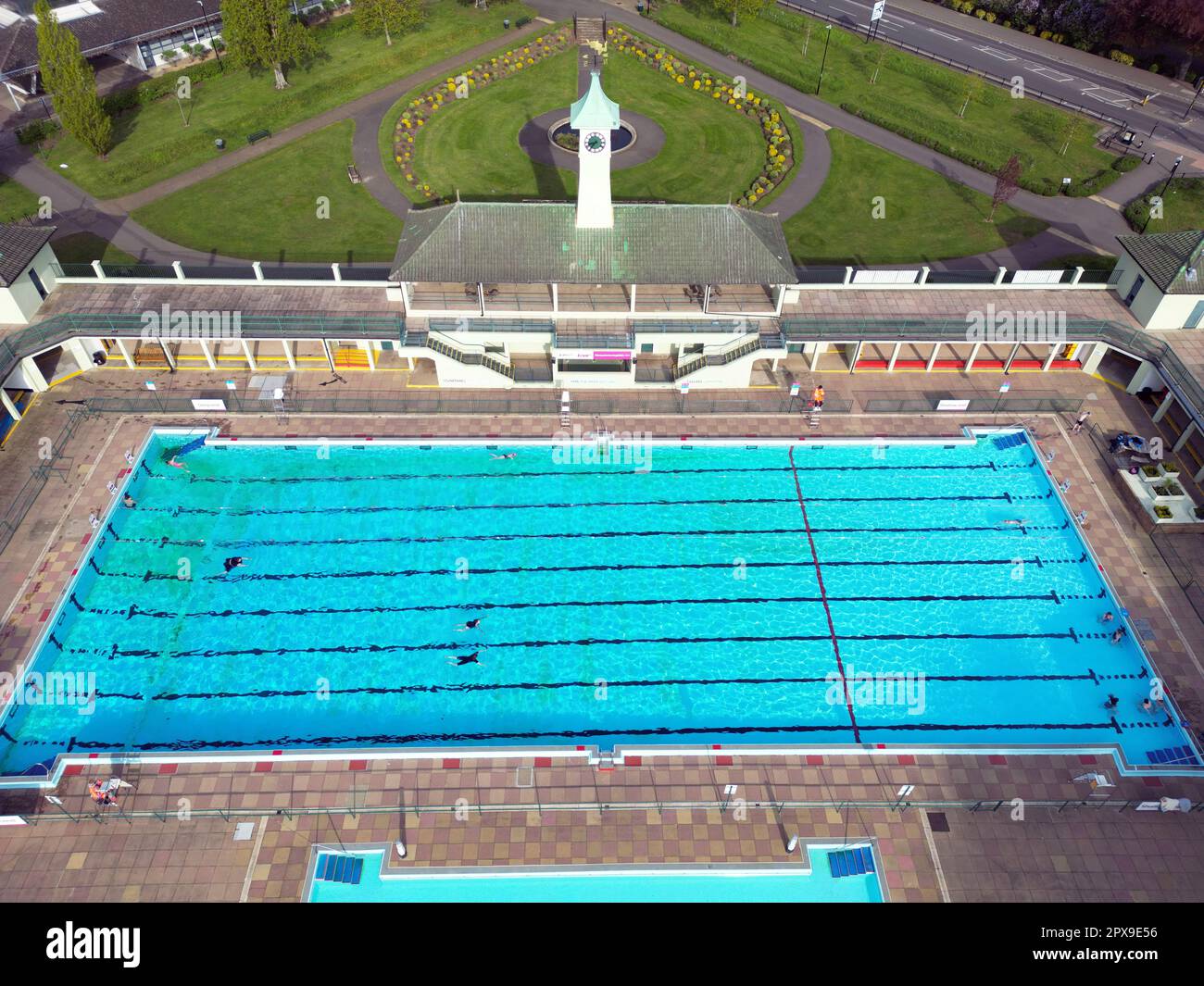 Peterborough swimming pool hi-res stock photography and images - Alamy