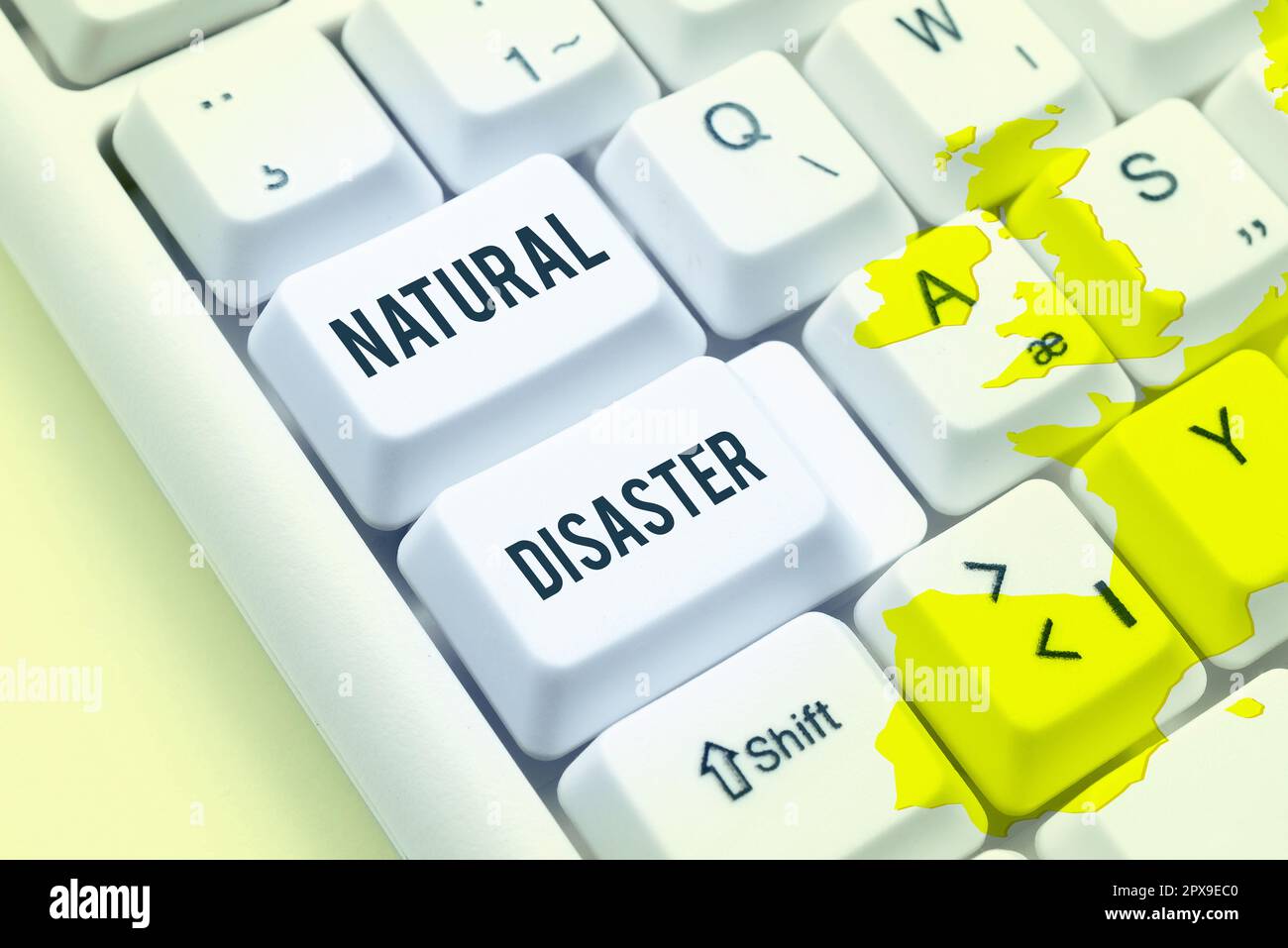 Conceptual display Natural Disaster, Business overview occurring in the ...