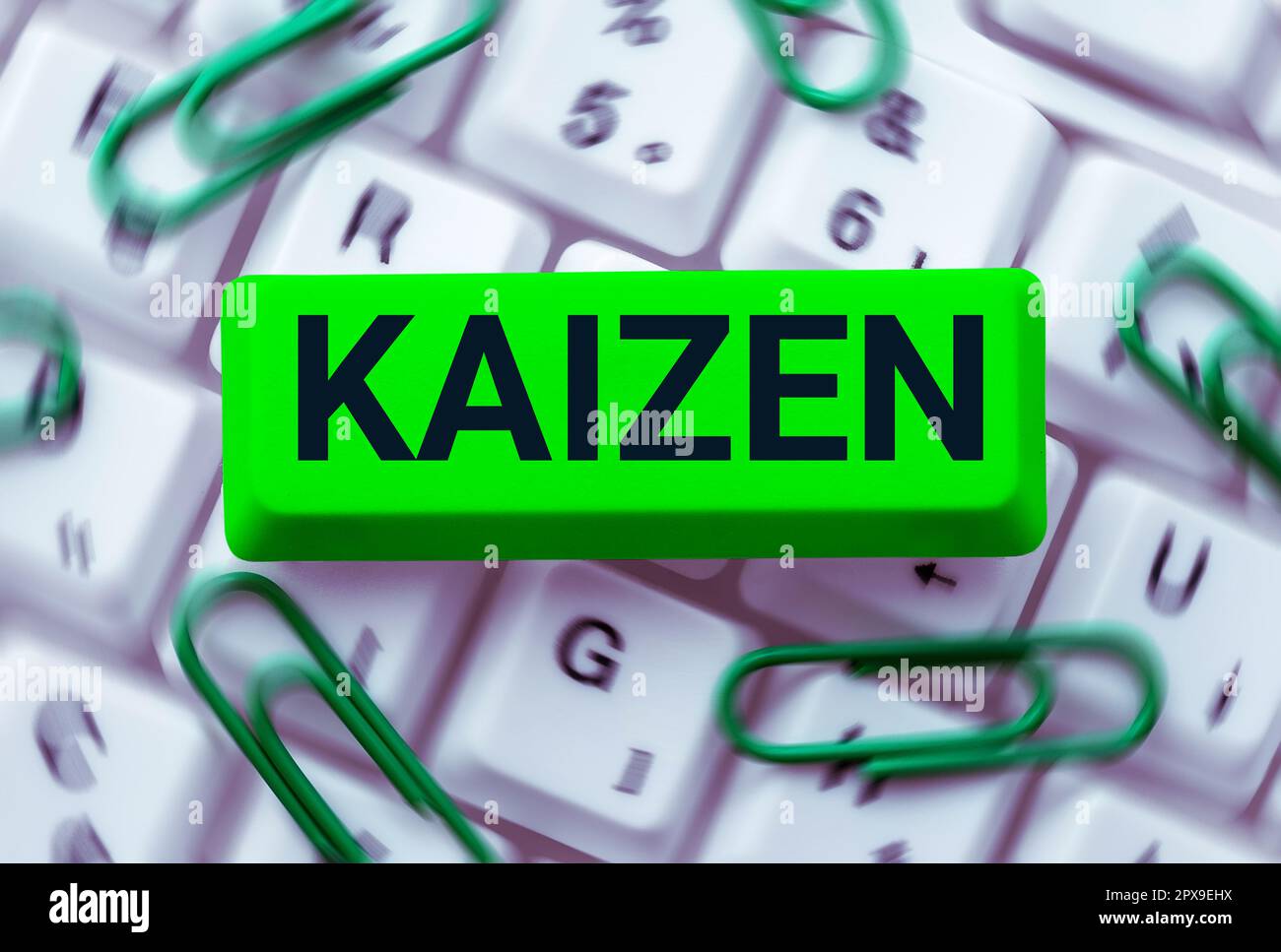 Inspiration showing sign Kaizen, Conceptual photo a Japanese business ...