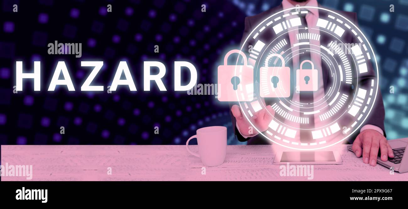 Inspiration showing sign Hazard, Business approach account or statement ...