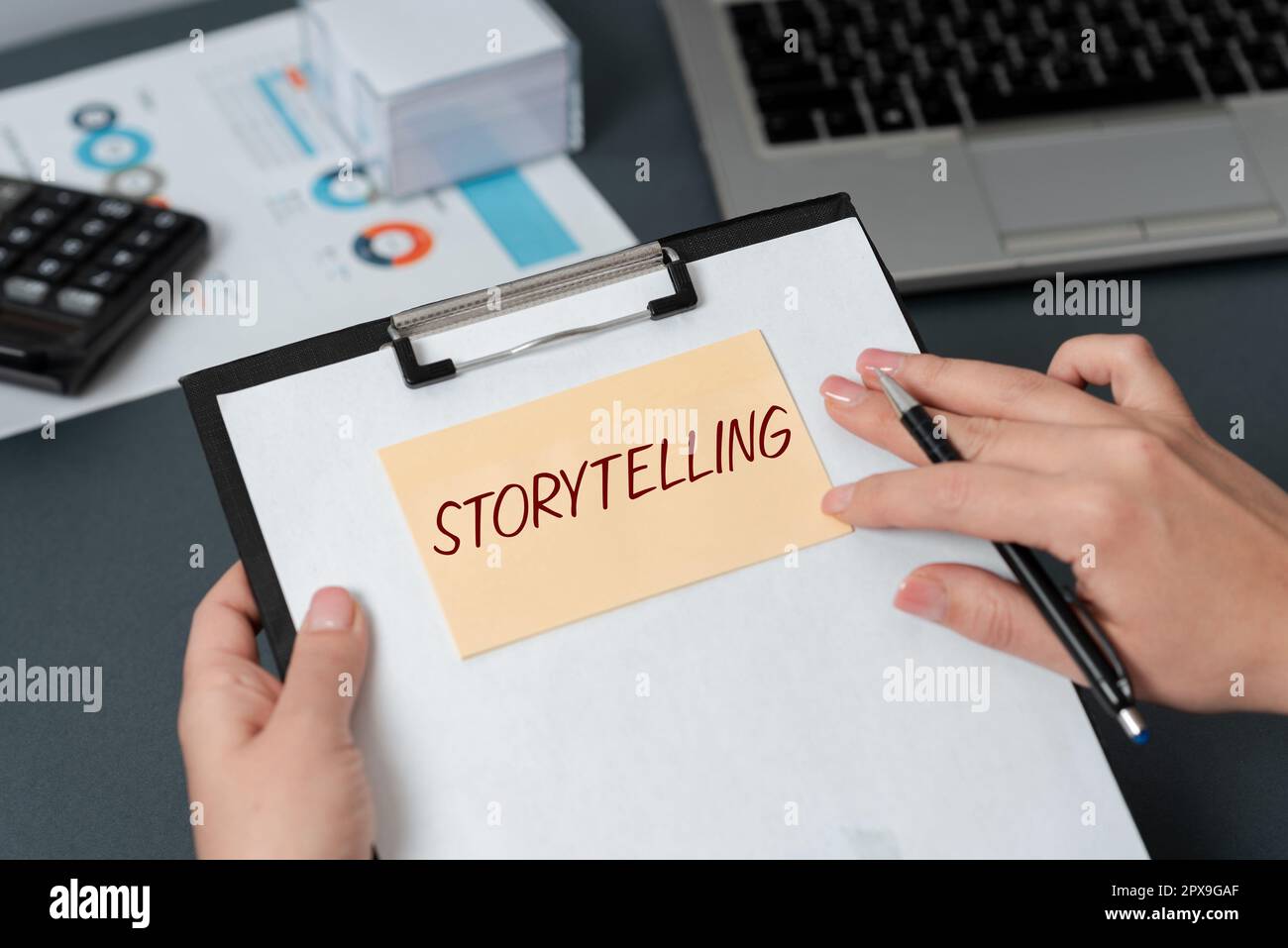 Hand writing sign Storytelling, Concept meaning social and cultural ...