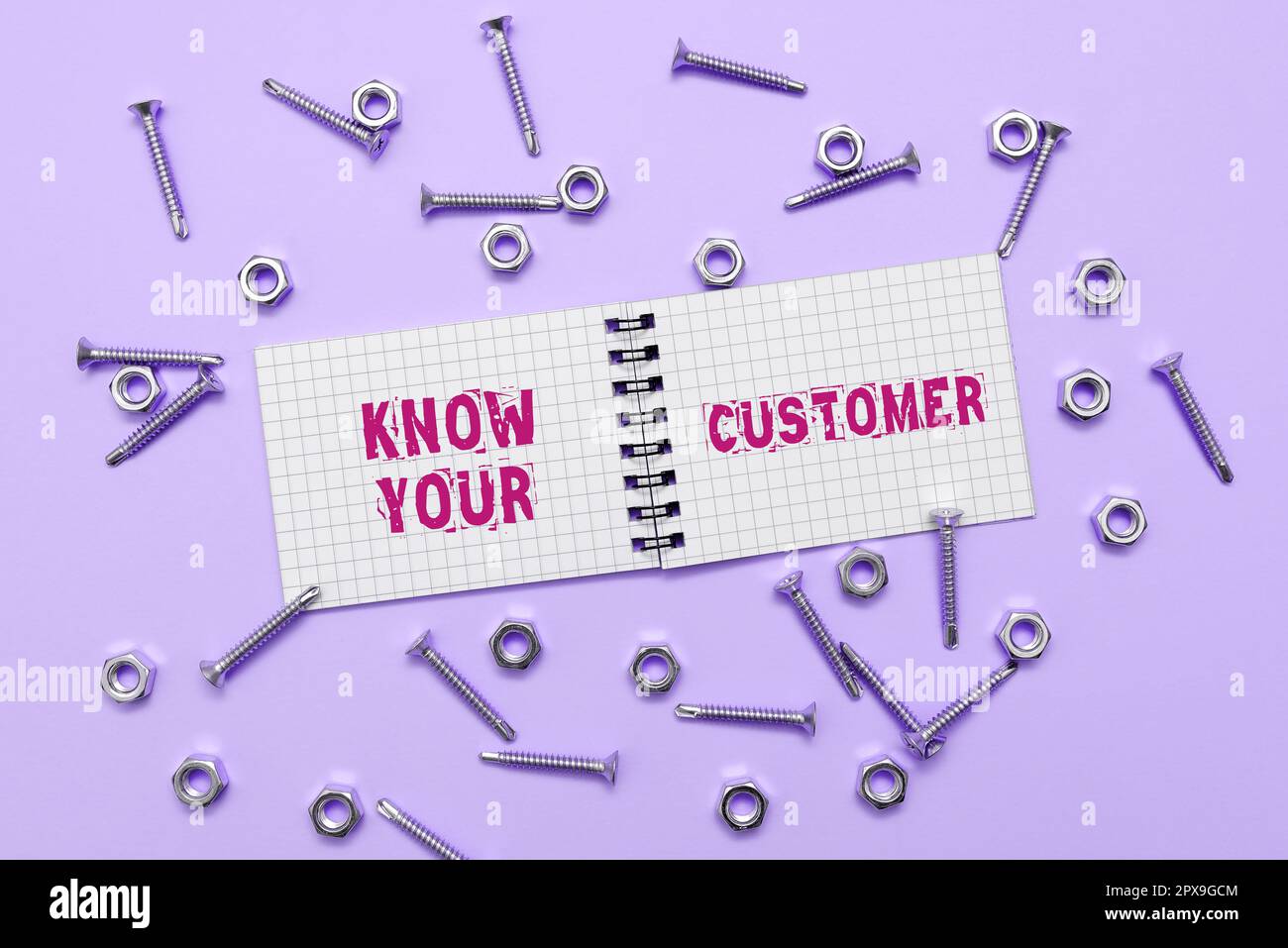 Text showing inspiration Know Your Customer, Business concept Marketing ...