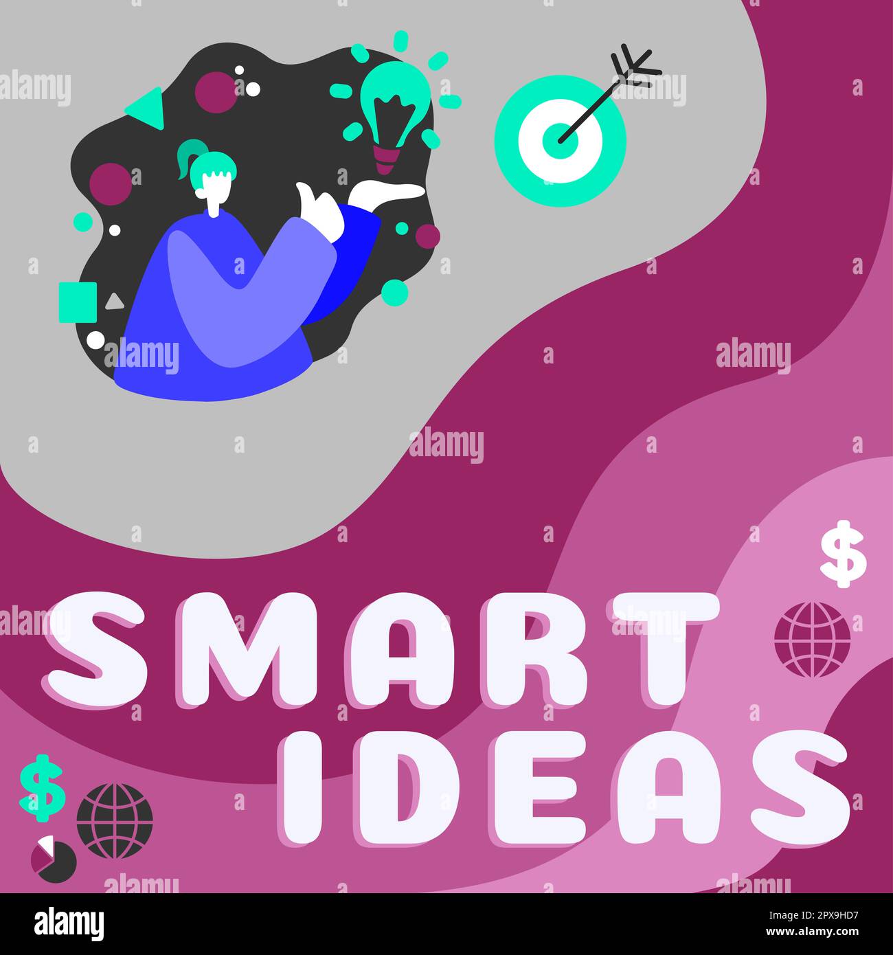 Inspiration showing sign Smart Ideas, Internet Concept A thought or ...