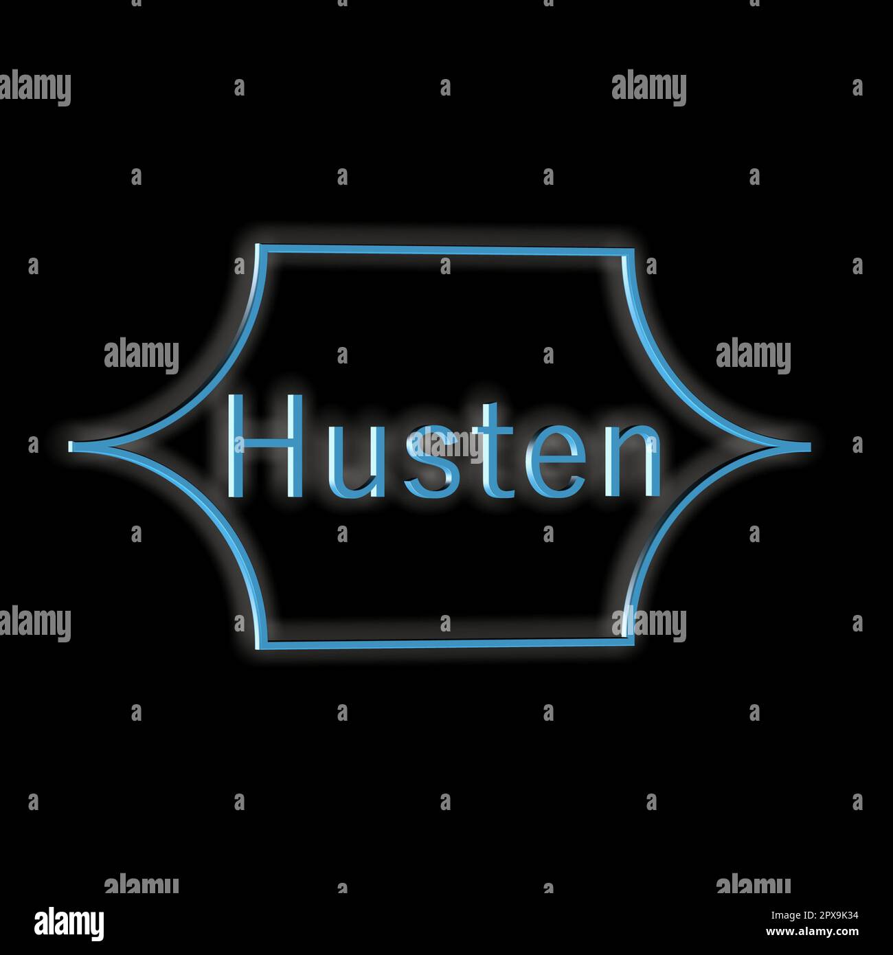 Husten symbol hi-res stock photography and images - Alamy