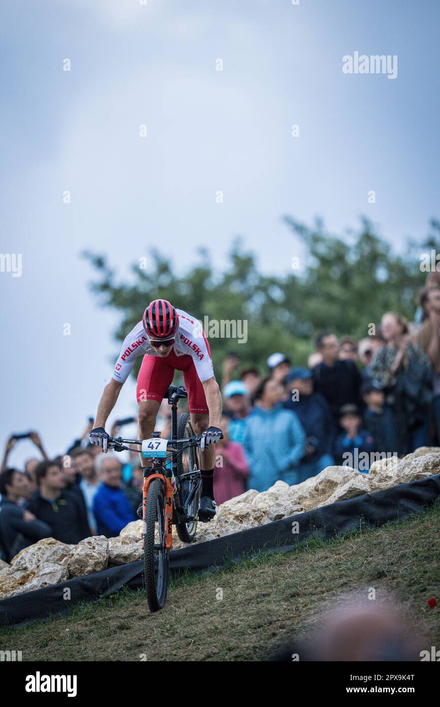 Filip Helta participating in the Mountain Bike at the 2022 Munich ...