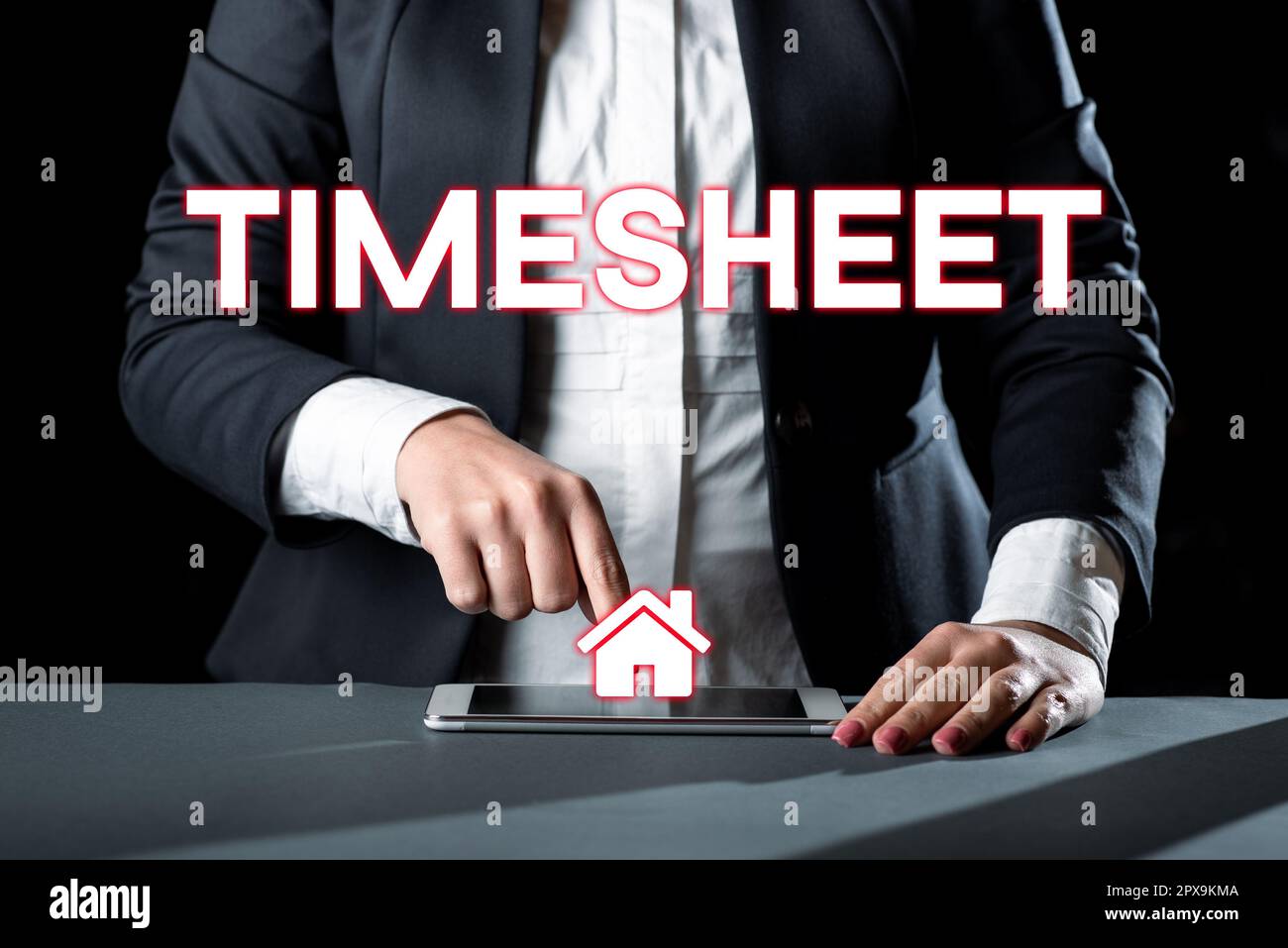 Hand writing sign Timesheet, Business idea graphical representation of ...