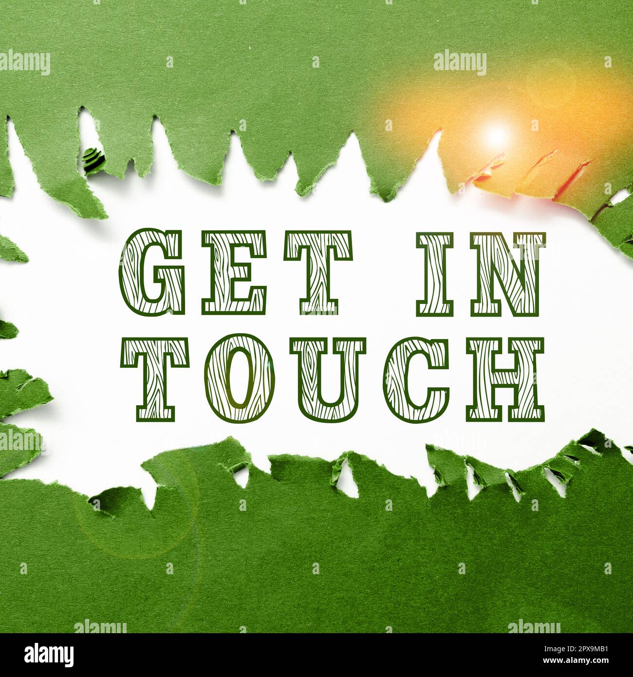 Hand writing sign Get In Touch, Business idea Stay in contact Constant ...