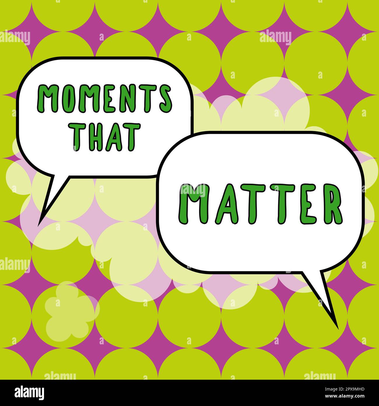 Sign displaying Moments That Matter, Business approach Meaningful ...