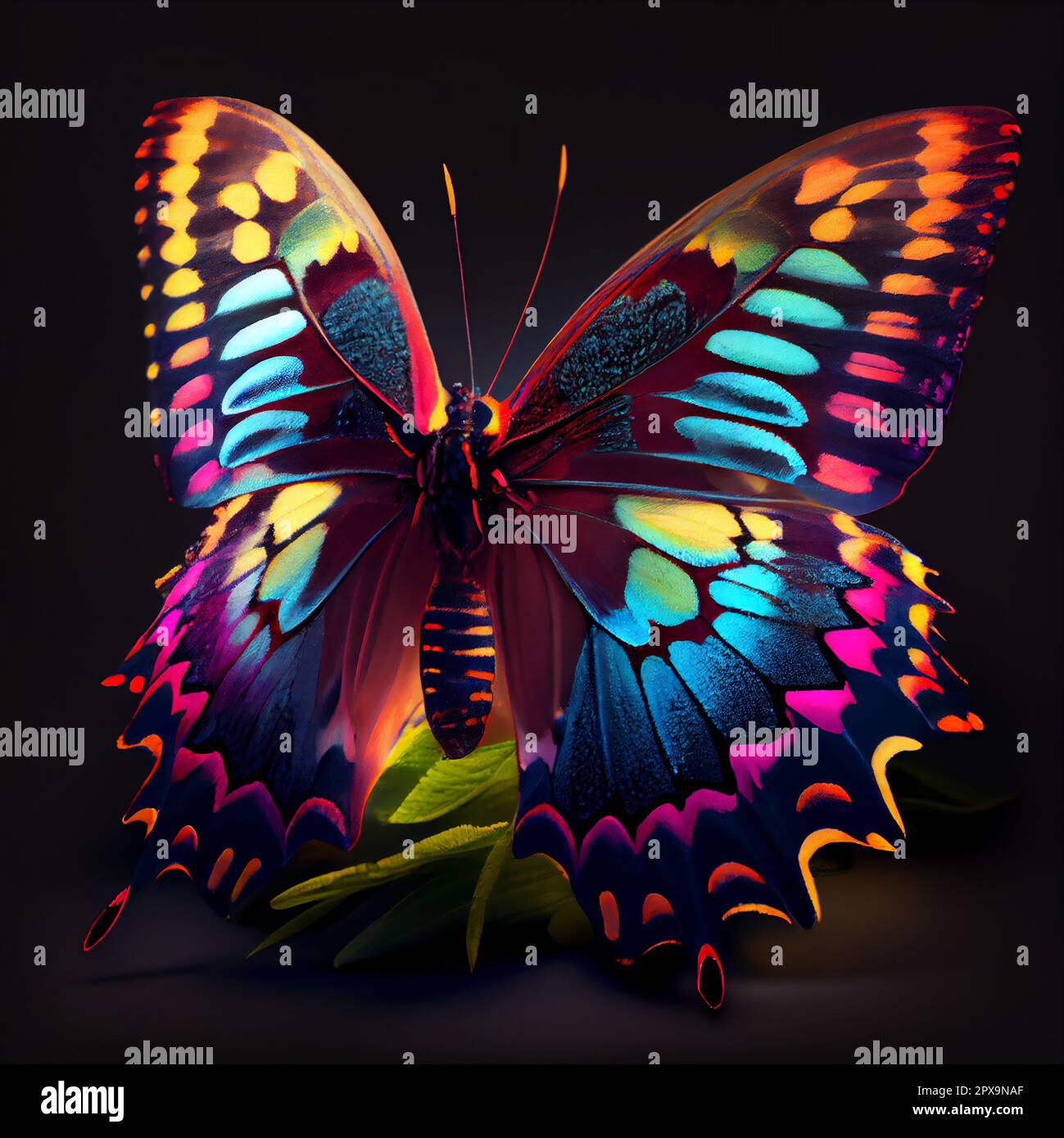Butterfly 3d hi-res stock photography and images - Alamy