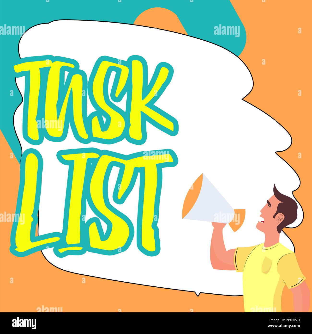 Text showing inspiration Task List, Internet Concept Planification ...