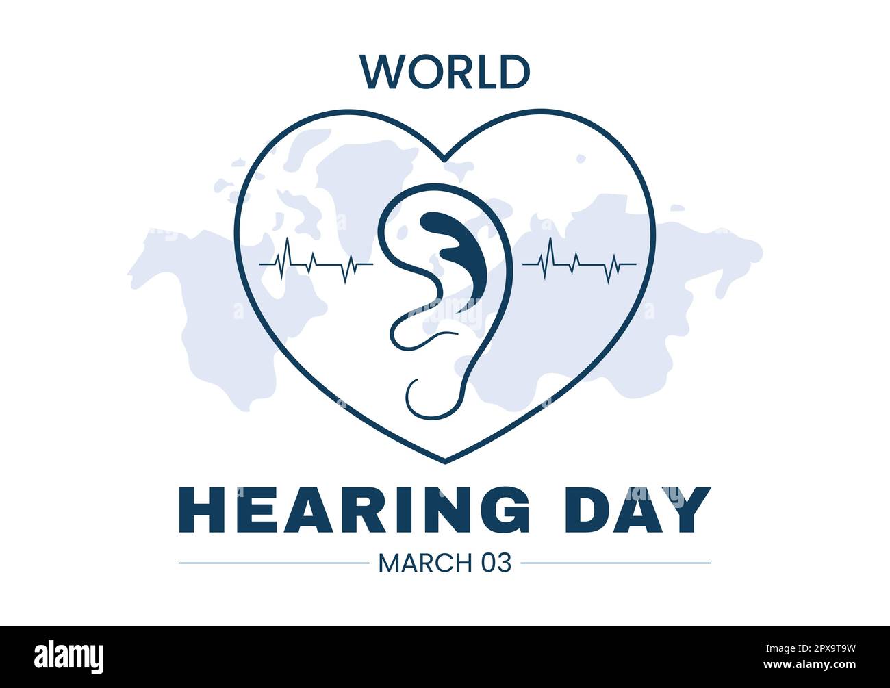 World Hearing Day Illustration to Raise Awareness on How to Prevent ...
