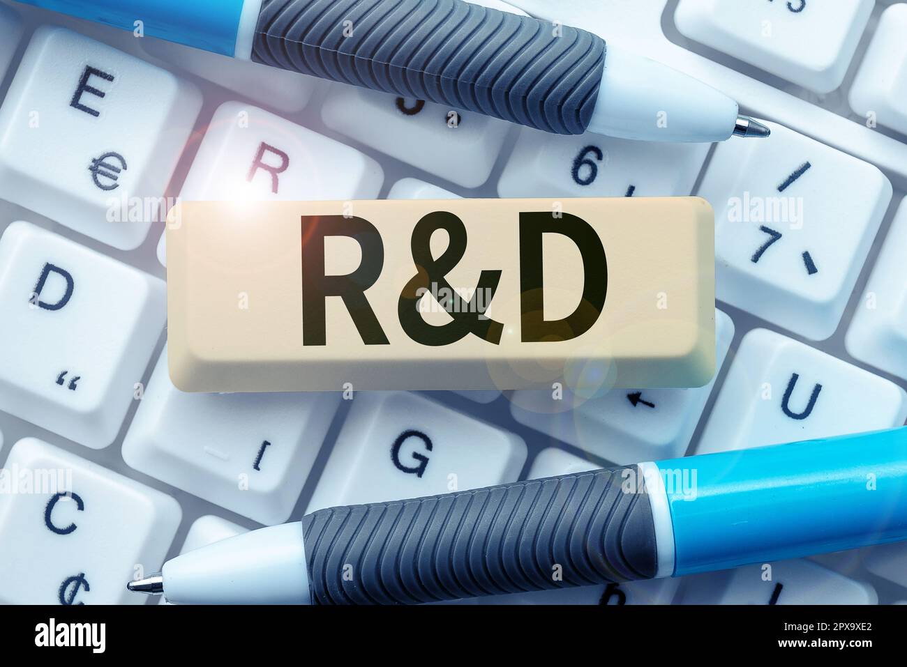 Text showing inspiration R D, Business idea test of knowledge as ...