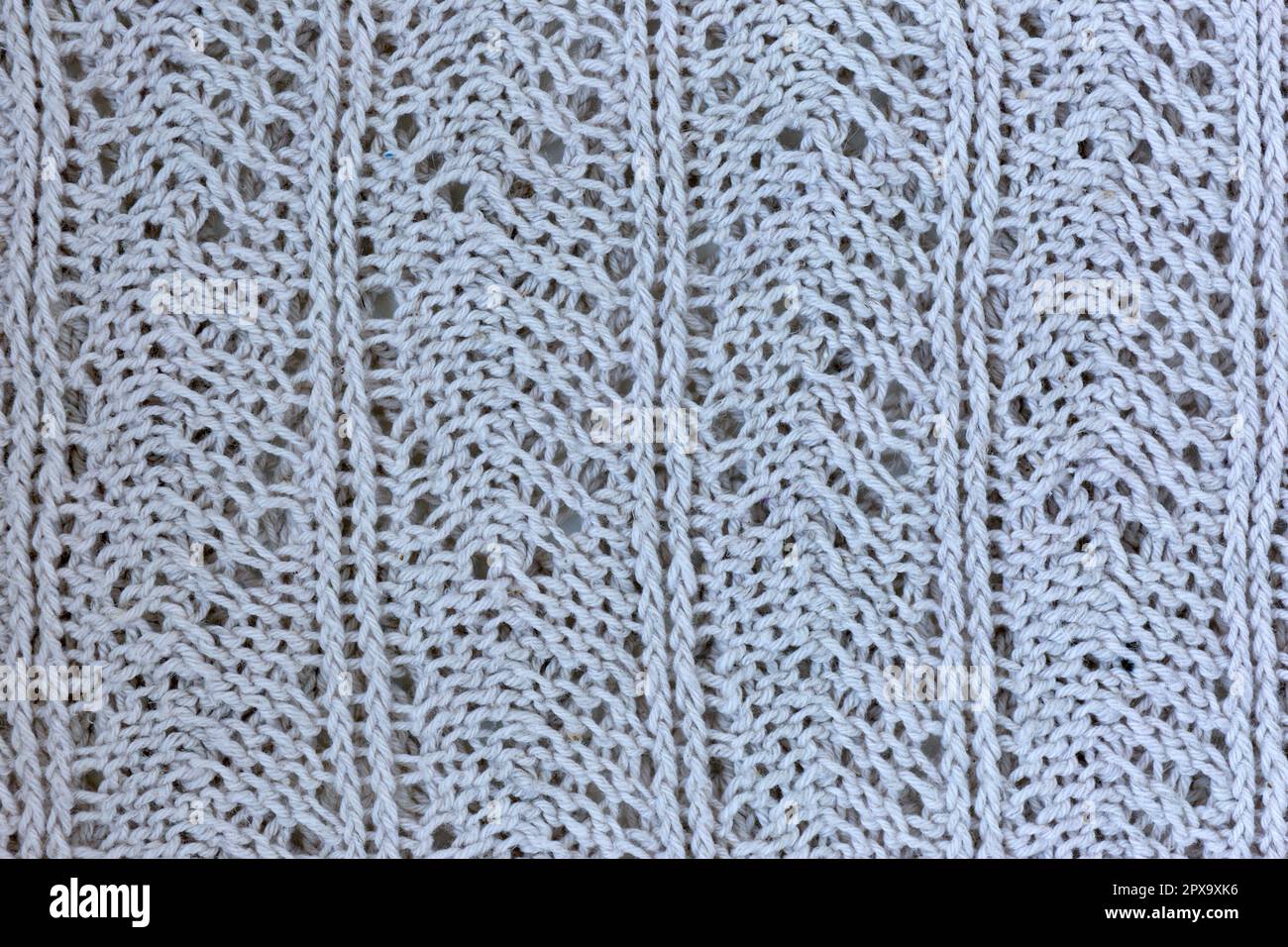 Handmade Light Beige Knitting Macro Fabric Pattern Stock Photo - Alamy
