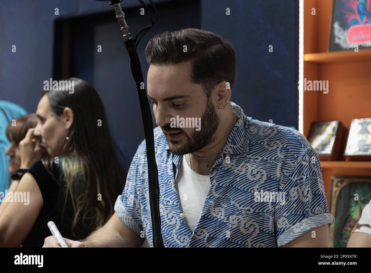 Buenos Aires, Argentina. 1st May, 2023. French illustrator and author ...