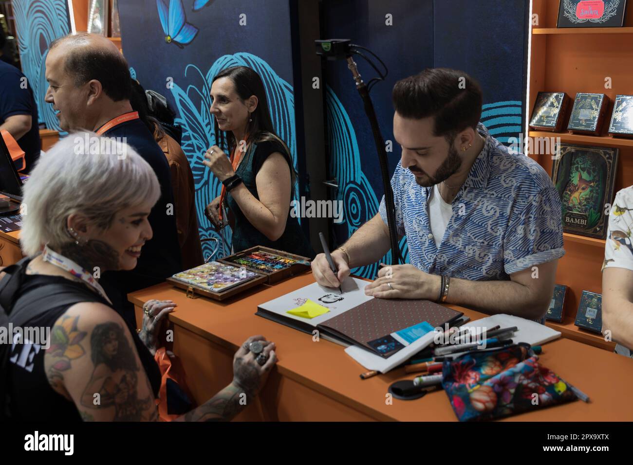 Buenos Aires, Argentina. 1st May, 2023. French illustrator and author ...