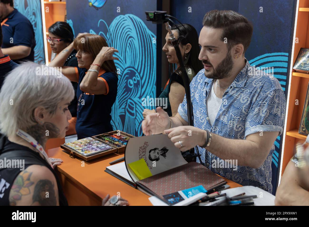 Buenos Aires, Argentina. 1st May, 2023. French illustrator and author ...