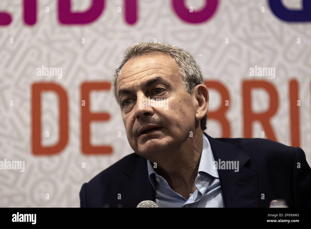 Buenos Aires, Argentina. 1st May, 2023. The former president of Spain ...
