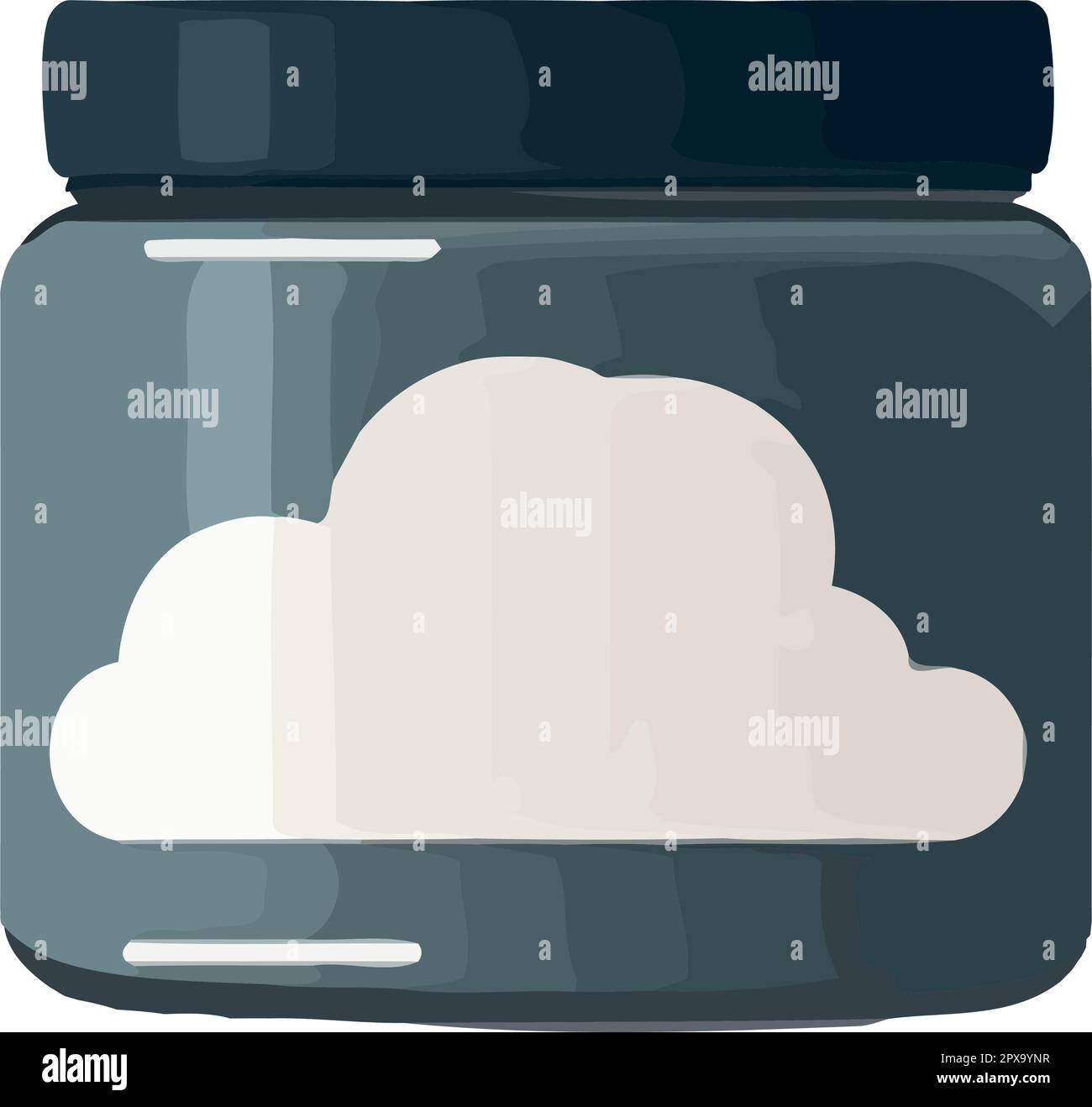 glass container template Stock Vector Image & Art - Alamy