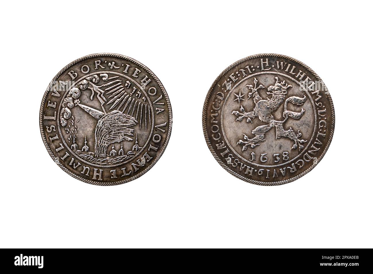 Historical old coin medallions from medieval times Stock Photo - Alamy