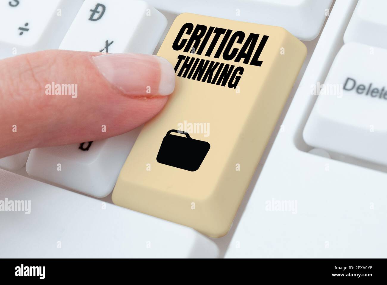 Sign displaying Critical Thinking, Conceptual photo sequence of stages ...