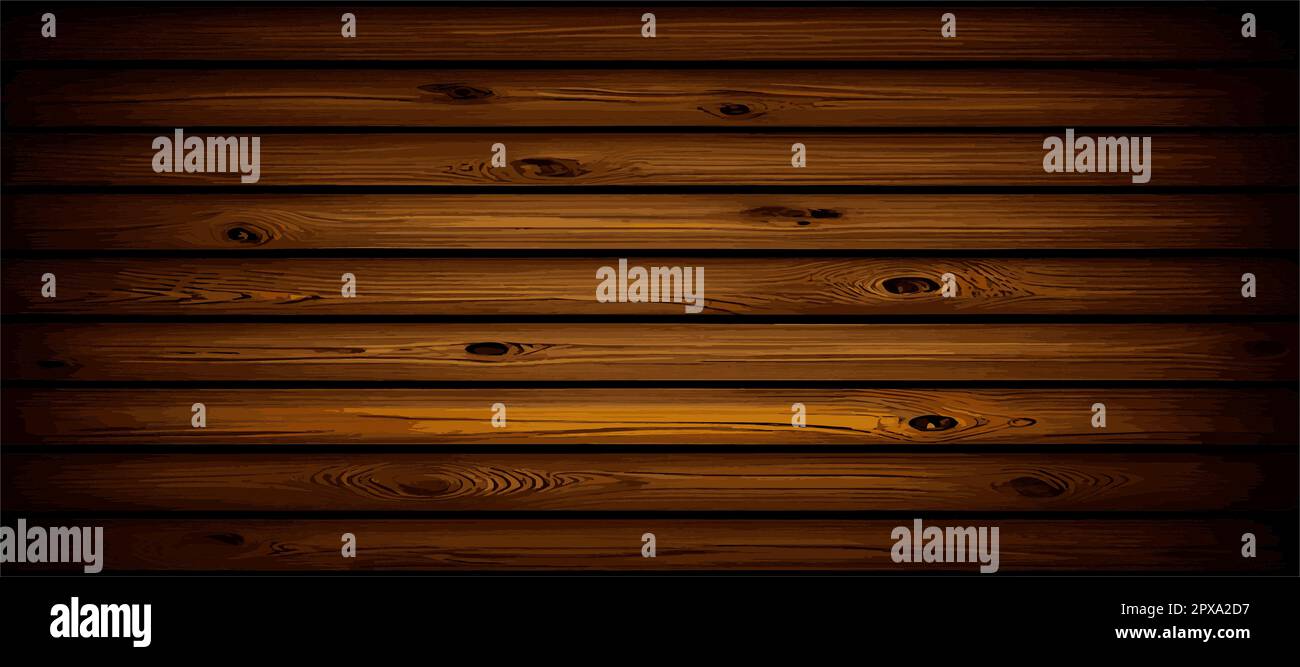 Realistic panoramic wood texture plank background, fiber texture ...