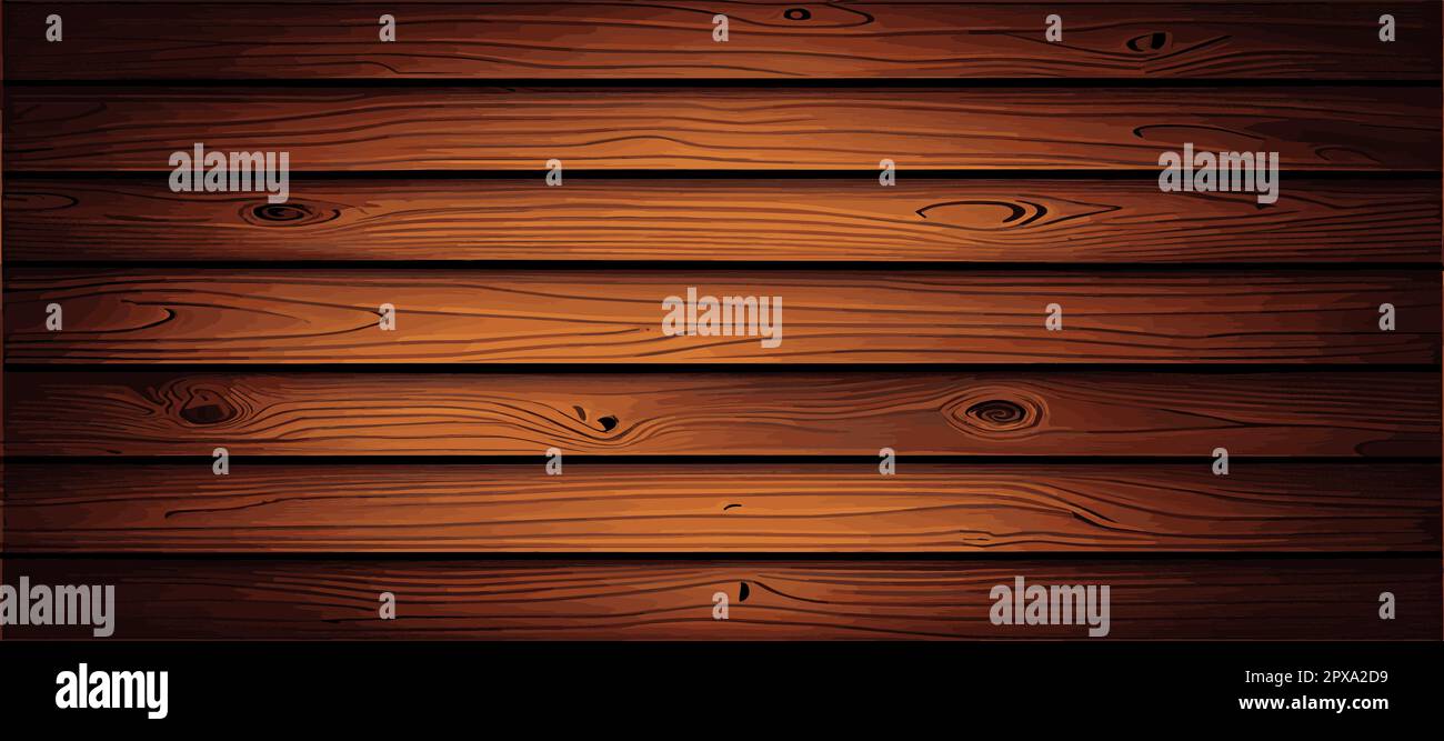 Realistic panoramic wood texture plank background, fiber texture ...
