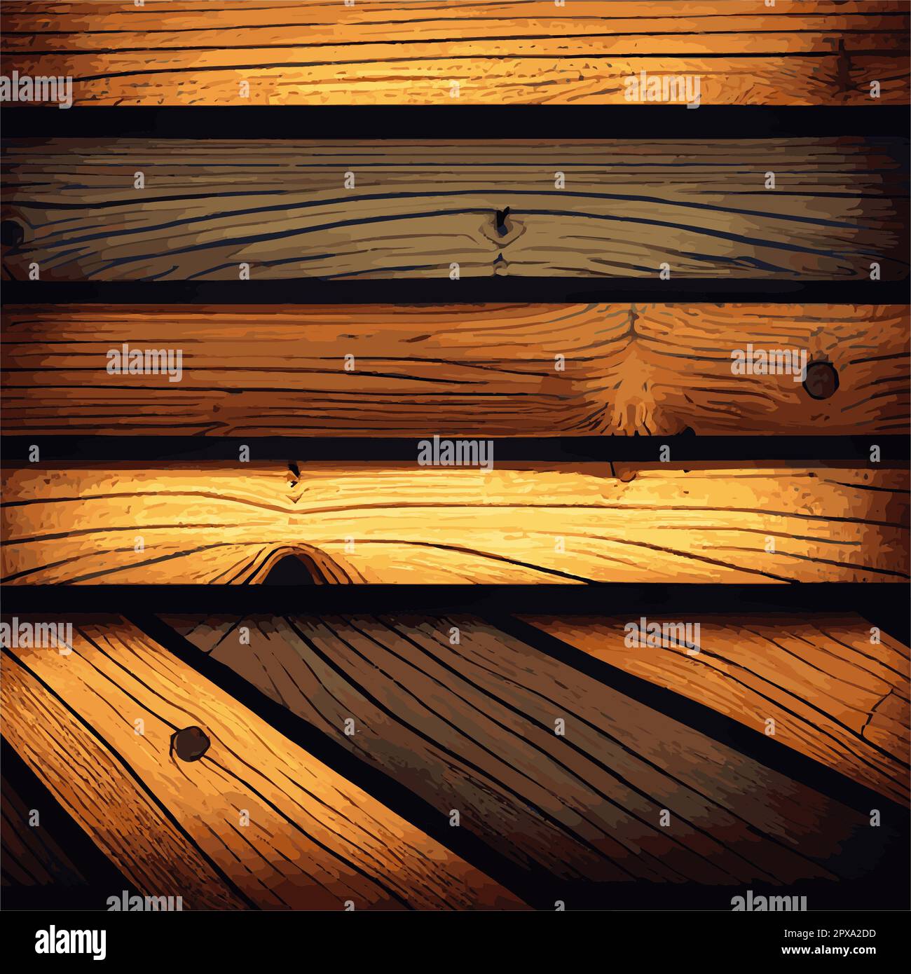 Realistic wood texture plank background, fiber texture pattern - Vector ...