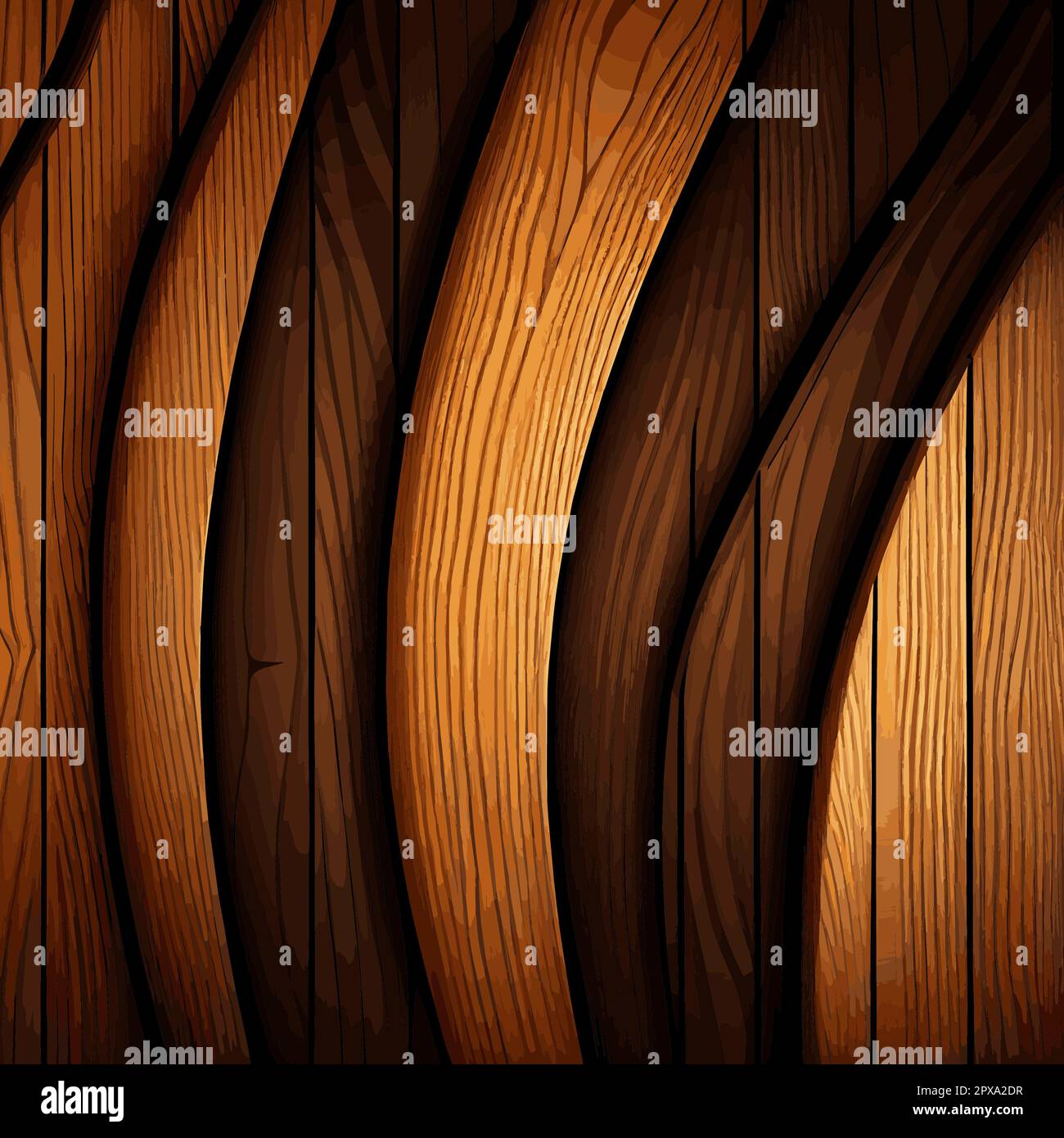 Realistic wood texture plank background, fiber texture pattern - Vector ...