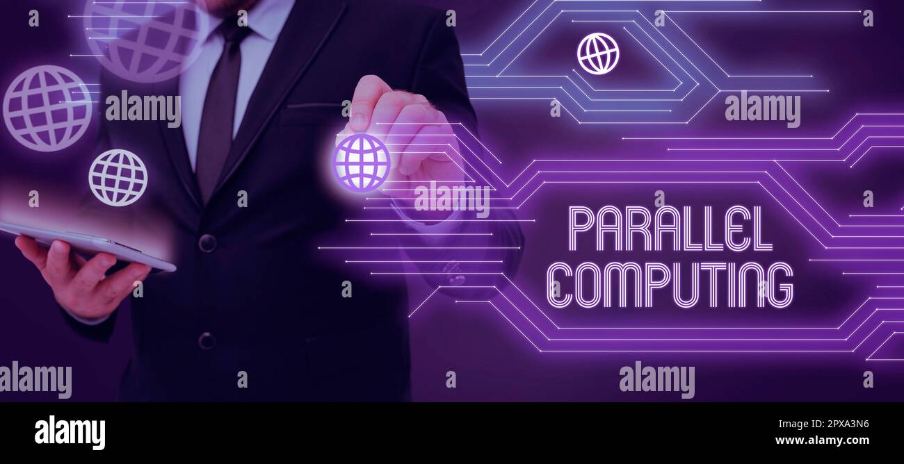 Inspiration showing sign Parallel Computing, Internet Concept ... Inspiration showing sign Parallel Computing, Internet Concept ...