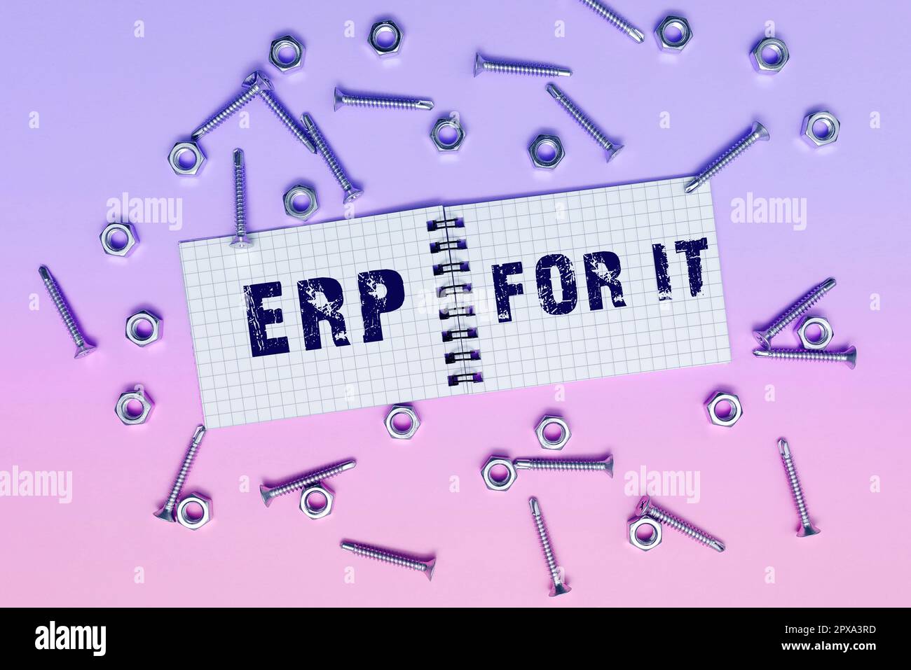 Text sign showing Erp For It, Concept meaning Enterprise resource ...