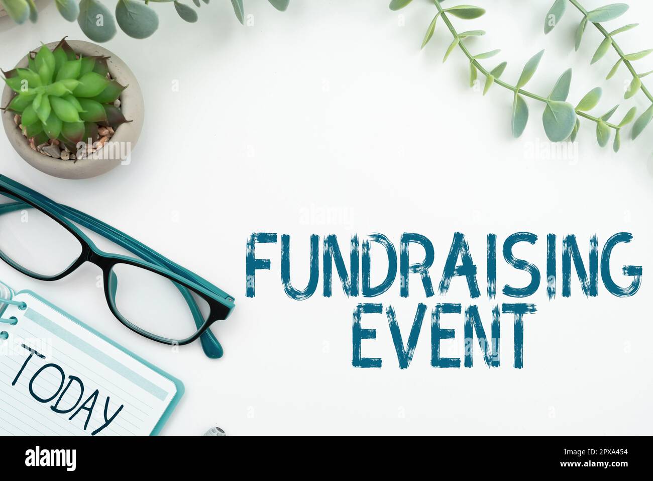 Conceptual display Fundraising Event, Business overview campaign whose ...