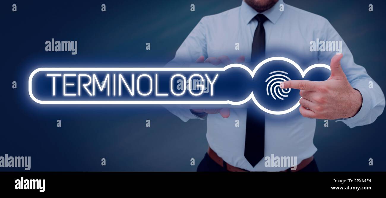 Inspiration showing sign Terminology, Internet Concept Terms used with ...