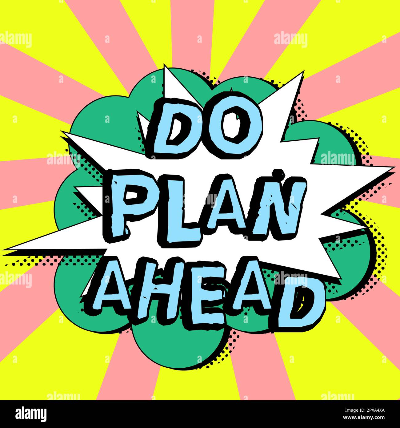 Hand writing sign Do Plan Ahead, Business overview Planning steps for ...